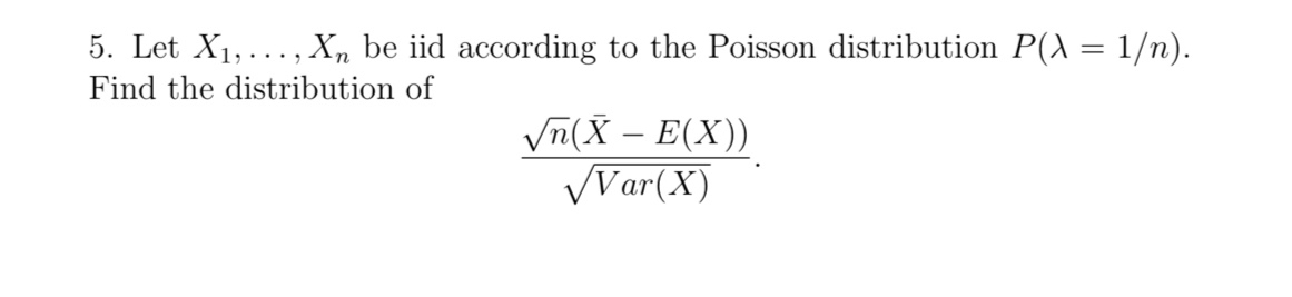 Solved Let x1,dots,xn ﻿be iid according to the Poisson | Chegg.com