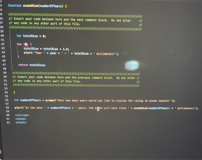 Solved Assuming the ocean's level is currently rising at | Chegg.com