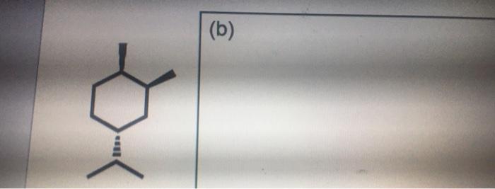 Solved For the substituted cyclohexane molecules below, draw | Chegg.com