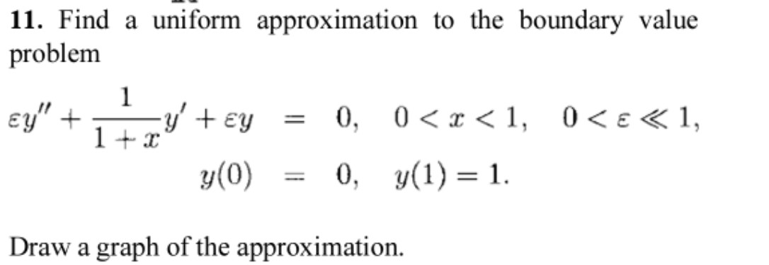 Solved Please Help Find A Uniform Approximation To The