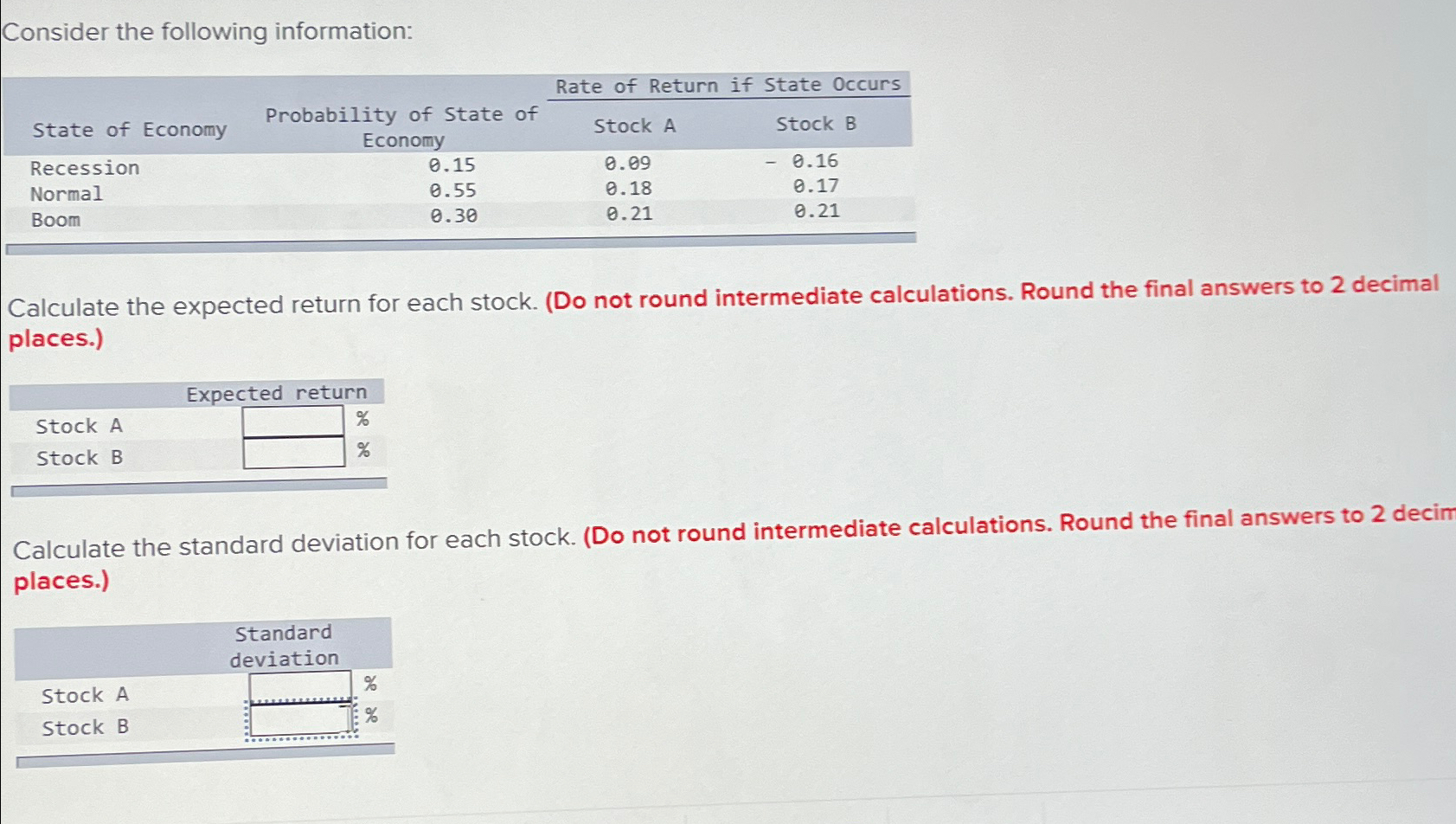 Consider the following information:\table[[,,Rate of | Chegg.com