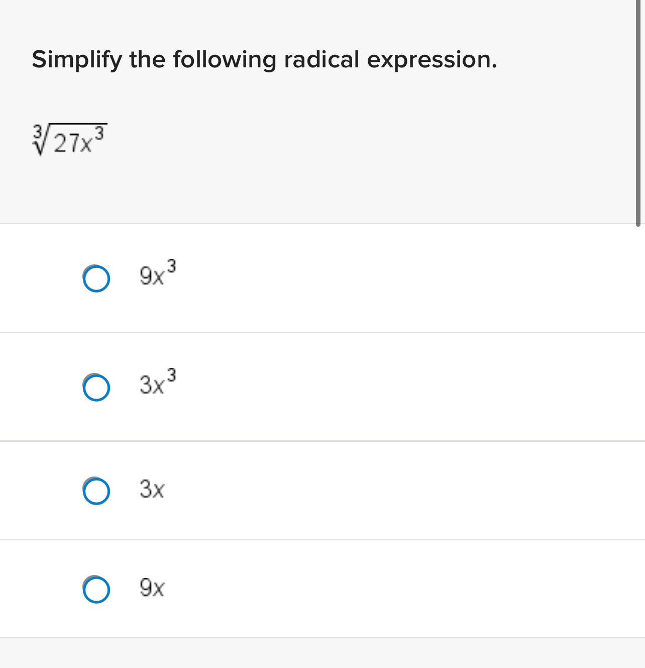 Solved Simplify the following radical | Chegg.com