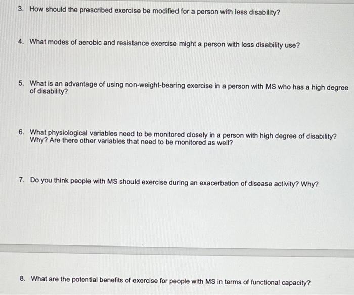 MULTIPLE SCLEROSIS CASE STUDY Complete this case | Chegg.com