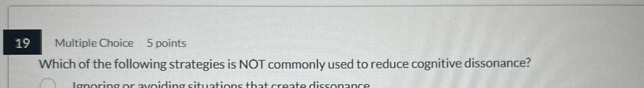 Solved 19Multiple Choice5 ﻿pointsWhich of the following | Chegg.com
