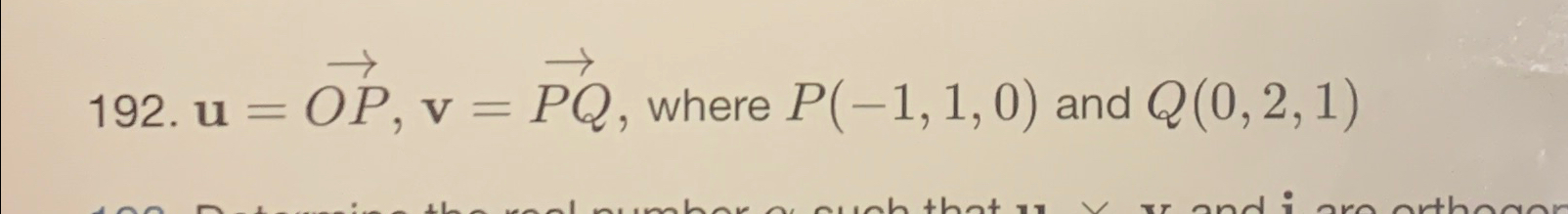 Solved In The Following Exercises Vectors U ﻿and V ﻿are