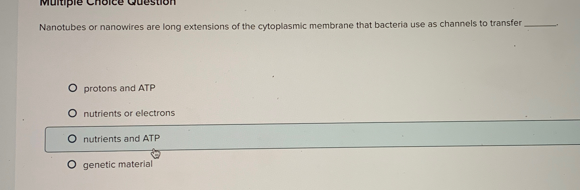 Solved Nanotubes or nanowires are long extensions of the | Chegg.com