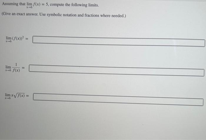 Solved Assume that if lim f(x) = L, then lim sin (f(x)) = | Chegg.com