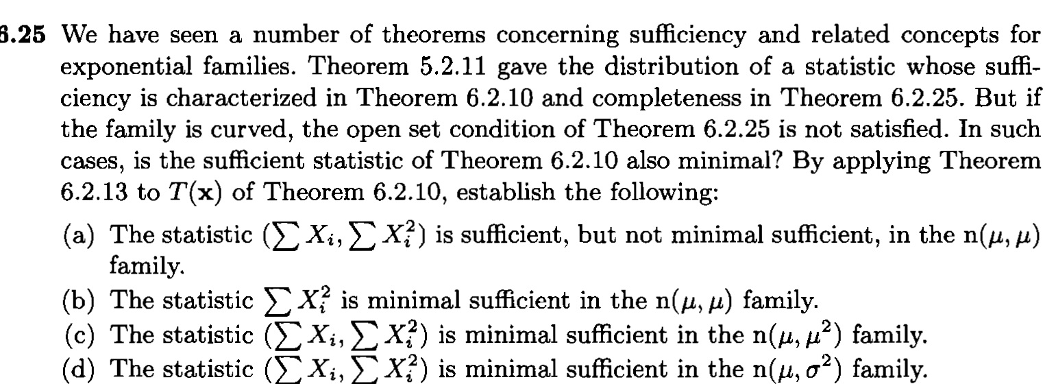 Solved solutions to casella berger, 2nd edition6.25 ﻿We have | Chegg.com