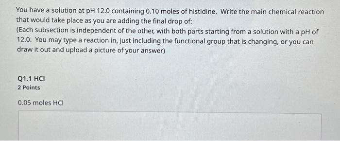 Solved You have a solution at pH12.0 containing 0.10 moles | Chegg.com