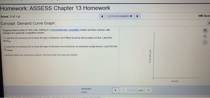 Solved Homework Assess Chapter 13 Homework Score 0 Of 1 Pt