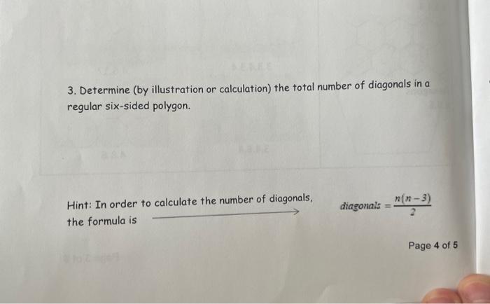 Solved 3. Determine (by illustration or calculation) the | Chegg.com