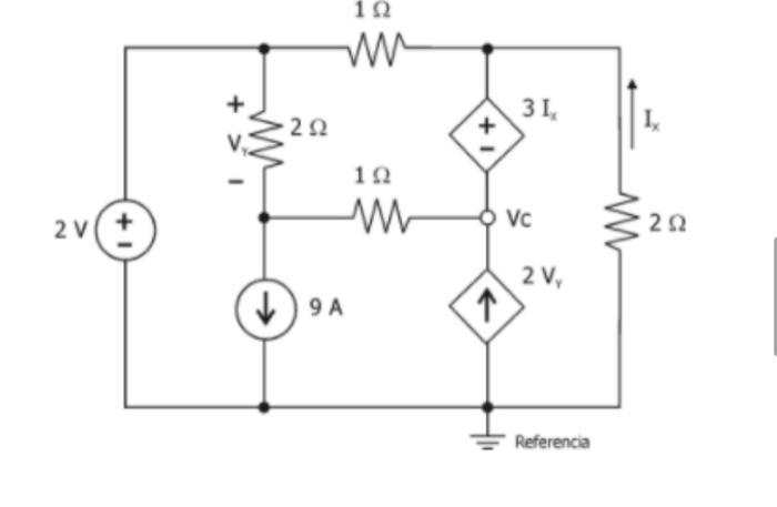 Solved Resuelve el circuito a mano por nodos/supernodos, y | Chegg.com