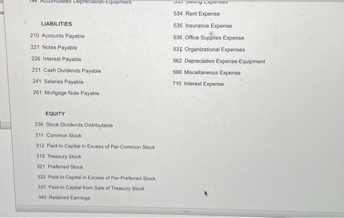 EQUITY 236 Stock Dividends Distributable 311 Common | Chegg.com