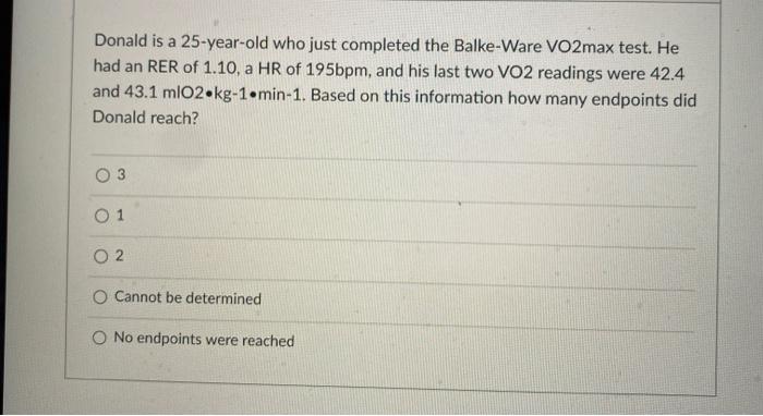 Solved Donald is a 25-year-old who just completed the | Chegg.com