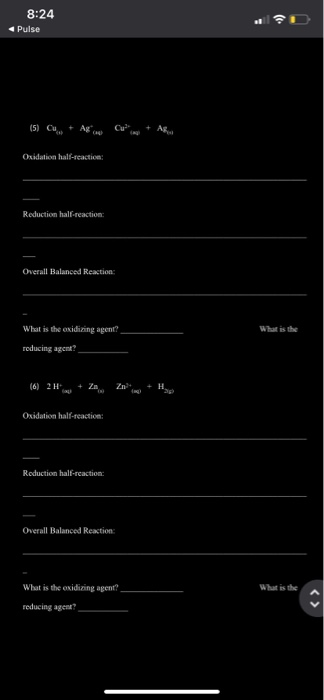 Solved 8:24 Pulse + Bee CHEM 121 Concentration Problems | Chegg.com
