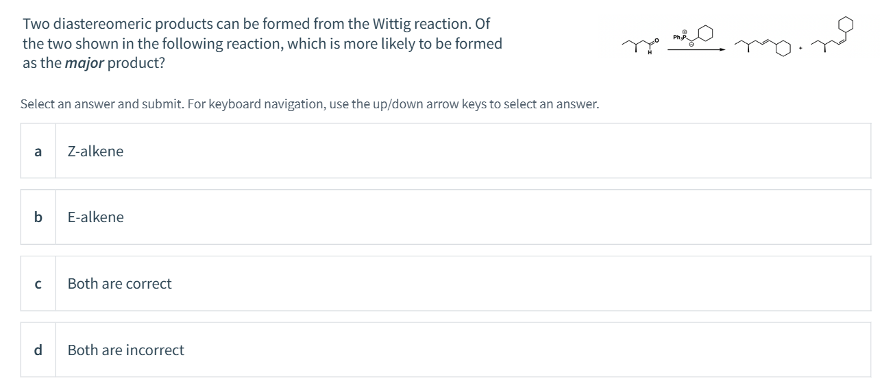 Two diastereomeric products can be formed from the | Chegg.com