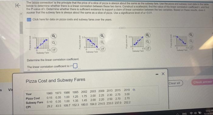 Solved appear that the subway fare is always about the same | Chegg.com