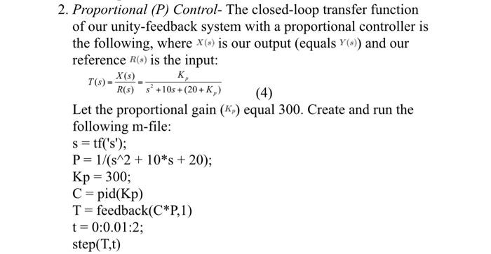 Solved Prelabs 2-5: These are close-loop systems (feedback | Chegg.com