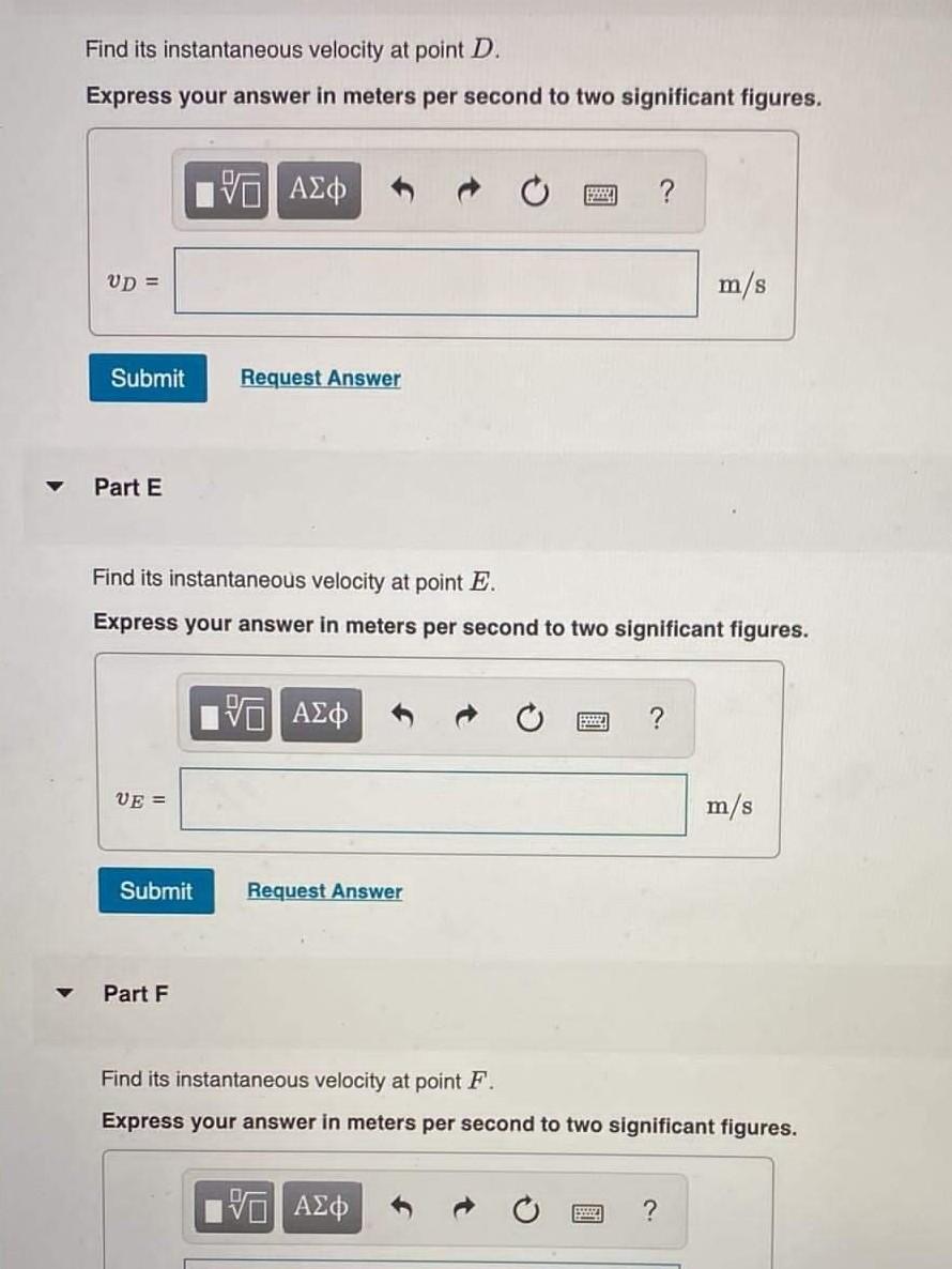 Solved A test car travels in a straight line along the | Chegg.com