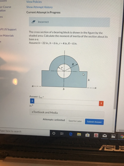 Solved ssions er Course ation View Policies Show Attempt | Chegg.com