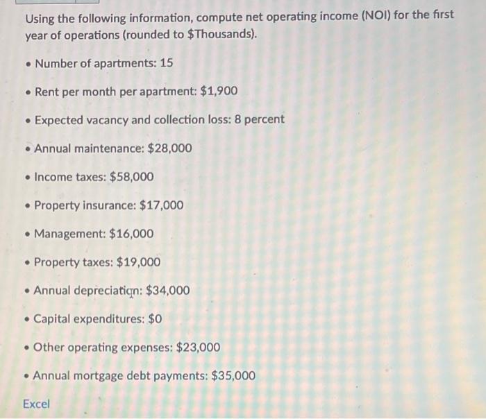 Solved Using the following information, compute net | Chegg.com