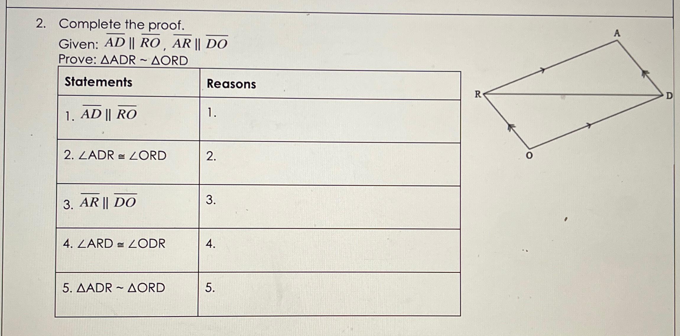 Solved Complete the proof.Given: |)/(b|)/(bProve: | Chegg.com