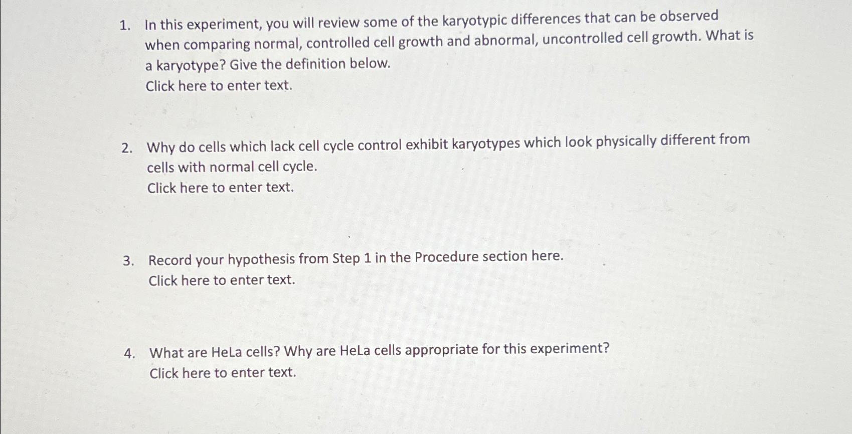 Solved In this experiment, you will review some of the | Chegg.com