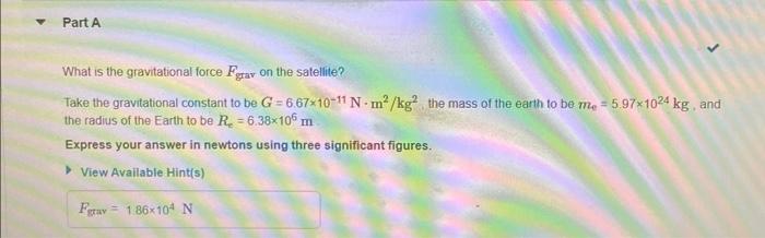 Solved A satellite used in a cellular telephone network has | Chegg.com