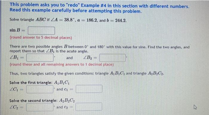 Solved This problem asks you to "redo" Example #4 in this | Chegg.com