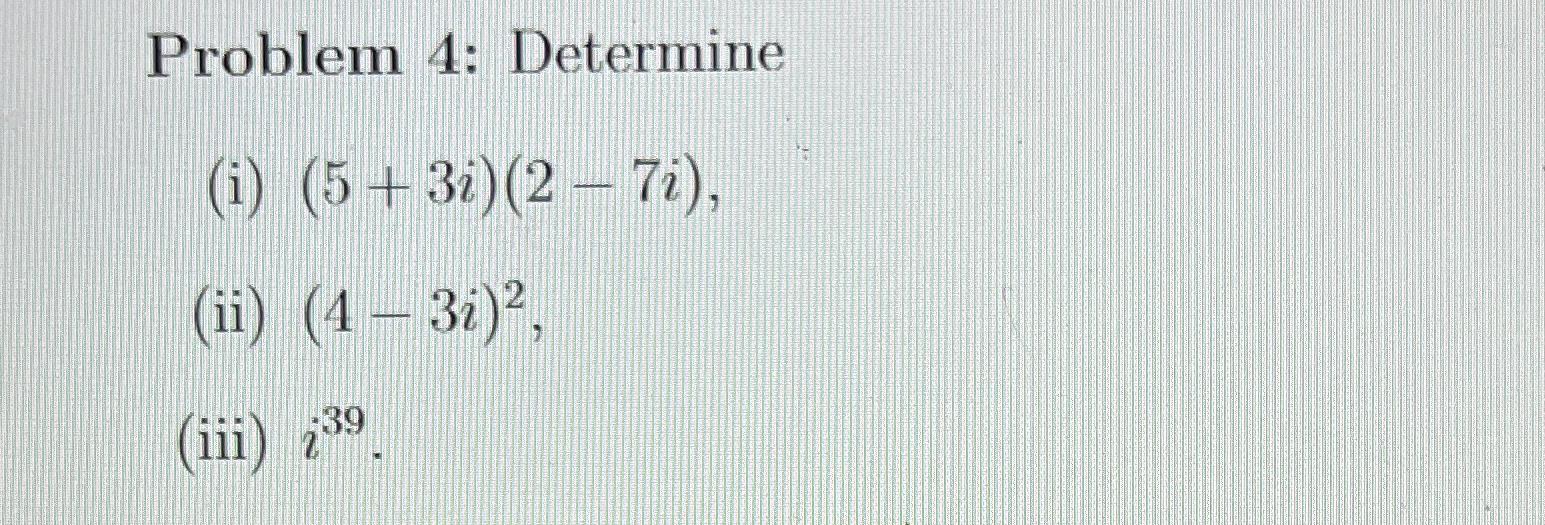Solved Problem 4: | Chegg.com