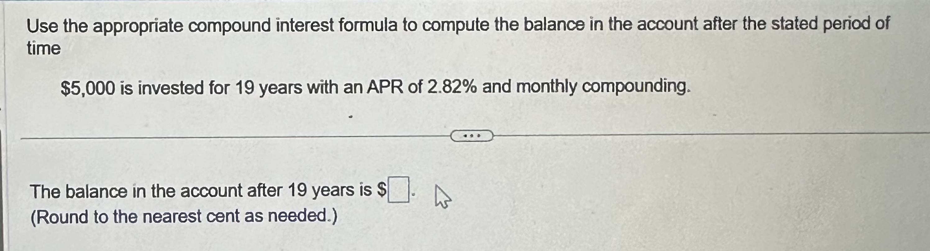 Solved Use the appropriate compound interest formula to | Chegg.com
