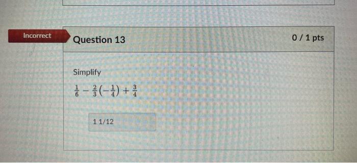 Solved Simplify a) (−8)2 b) −82 c) 12−32 d) 50−1Simplify | Chegg.com