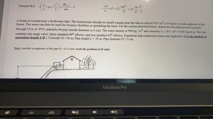 Solved Equivalent lengths and K values for various kinds of | Chegg.com