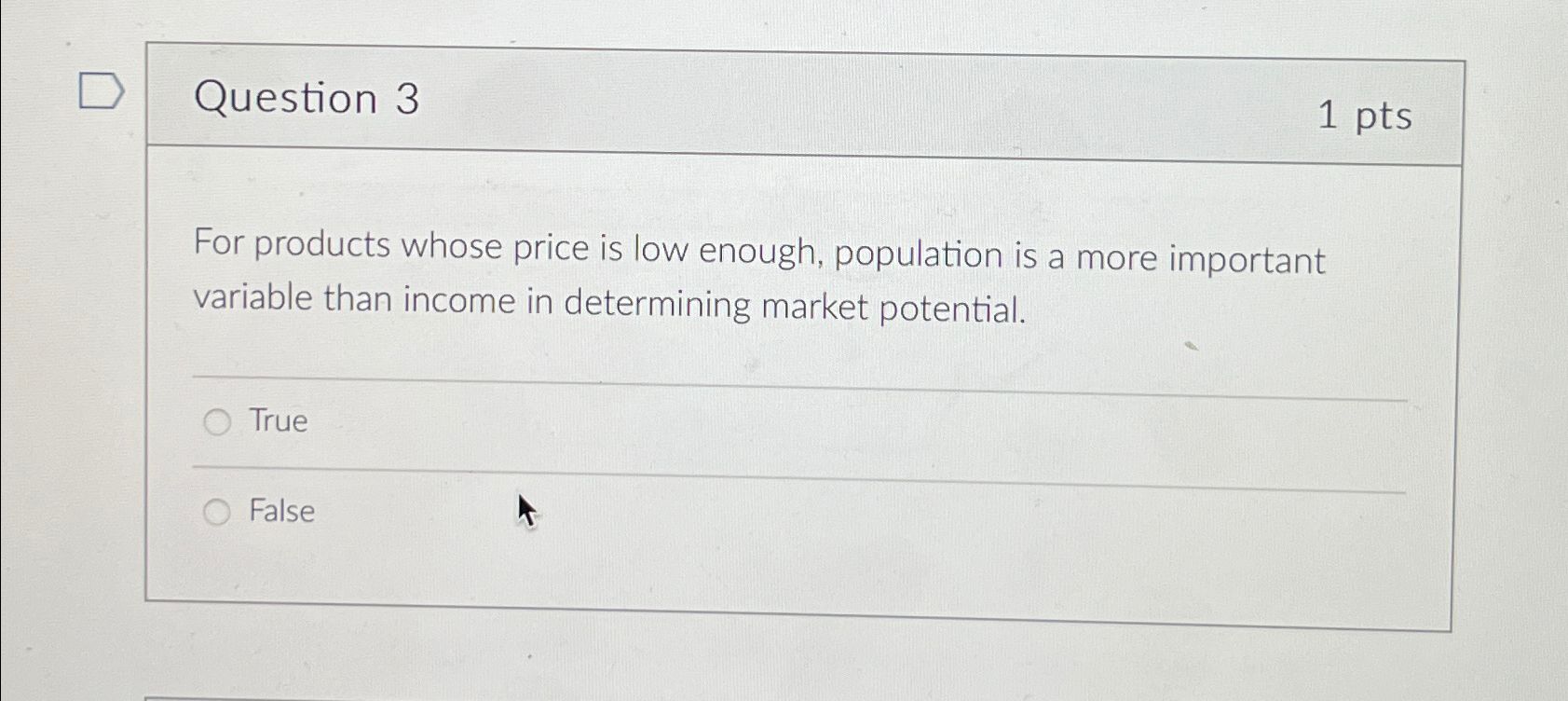 Solved Question 31 ﻿ptsFor products whose price is low | Chegg.com