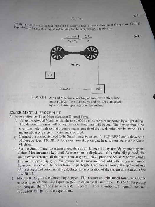 This is engeering physcis 1 lab questions. the lab is | Chegg.com