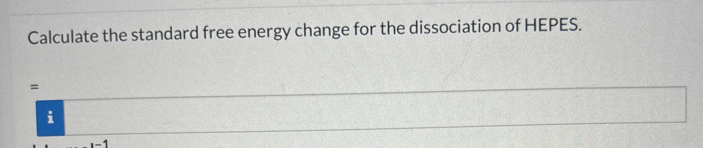 Solved Calculate the standard free energy change for the | Chegg.com