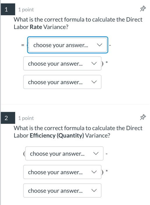 Solved 1 101 1 point What is the correct formula to | Chegg.com