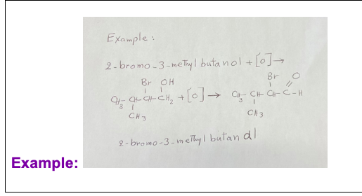 Example:2-bromo-3-meThy I butanol | Chegg.com