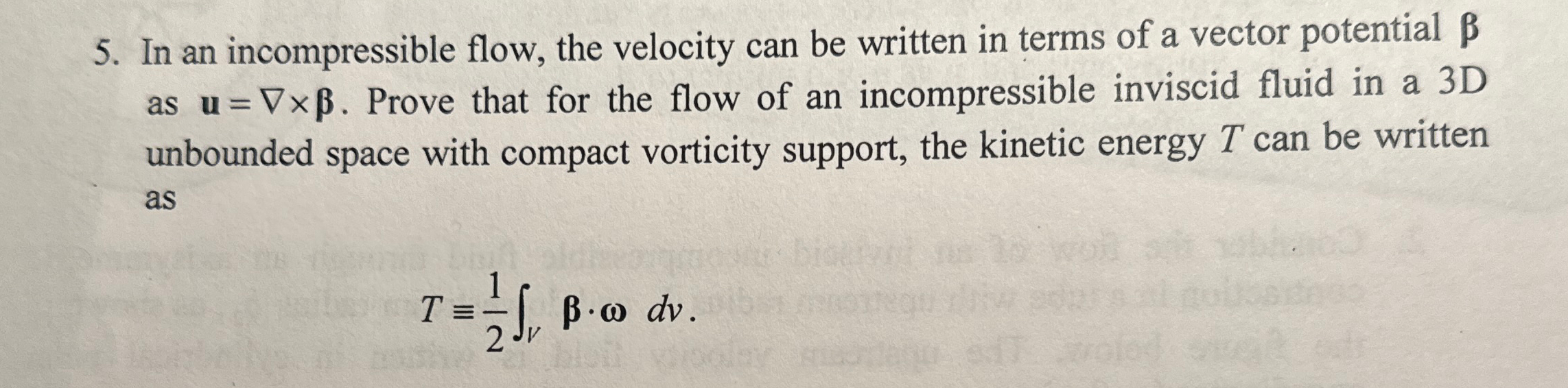 Solved In an incompressible flow, the velocity can be | Chegg.com