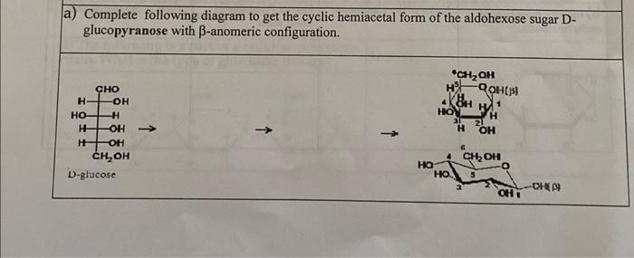 Solved a) Complete following diagram to get the cyclic | Chegg.com
