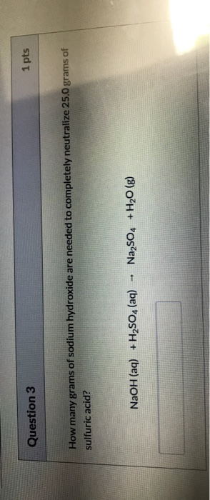 Solved how many grams of sodium hydroxide are needed to | Chegg.com