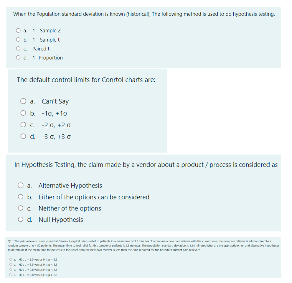 Solved Subject # Quality Control Assurance and Reliability | Chegg.com