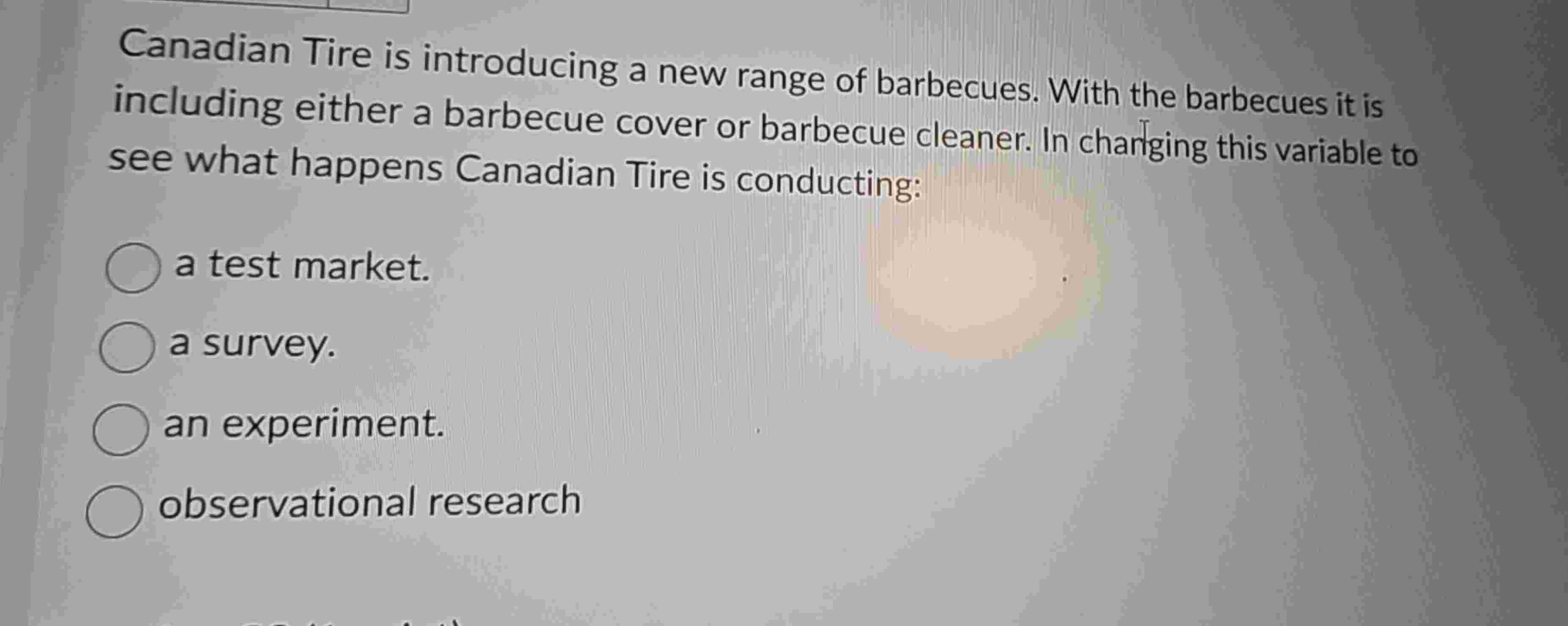 Solved Canadian Tire is introducing a new range of | Chegg.com