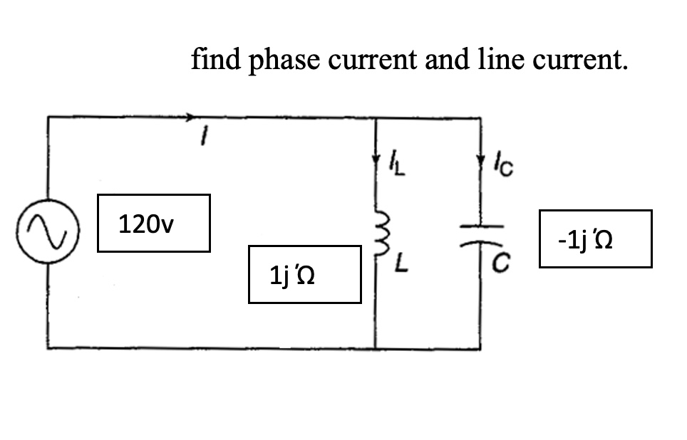 Solved find phase current and line current find phase | Chegg.com