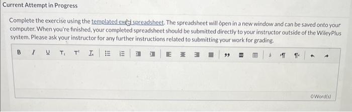 Complete the exercise using the templated exsy | Chegg.com