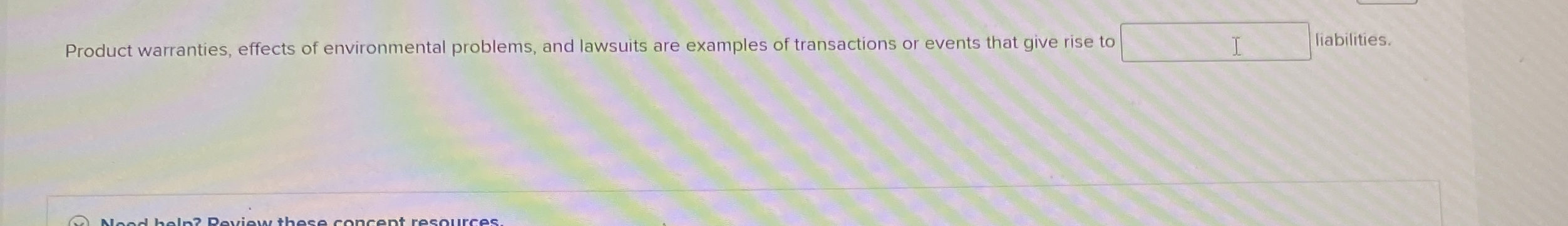 Solved Product warranties, effects of environmental | Chegg.com