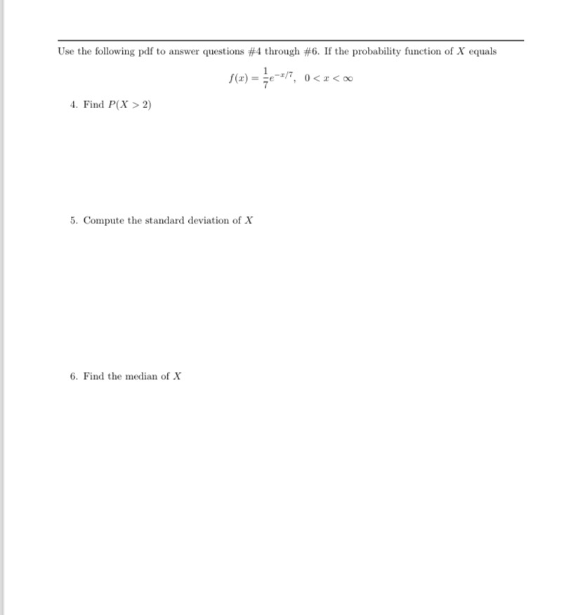 Solved Use the following pdf to answer questions #4 ﻿through | Chegg.com