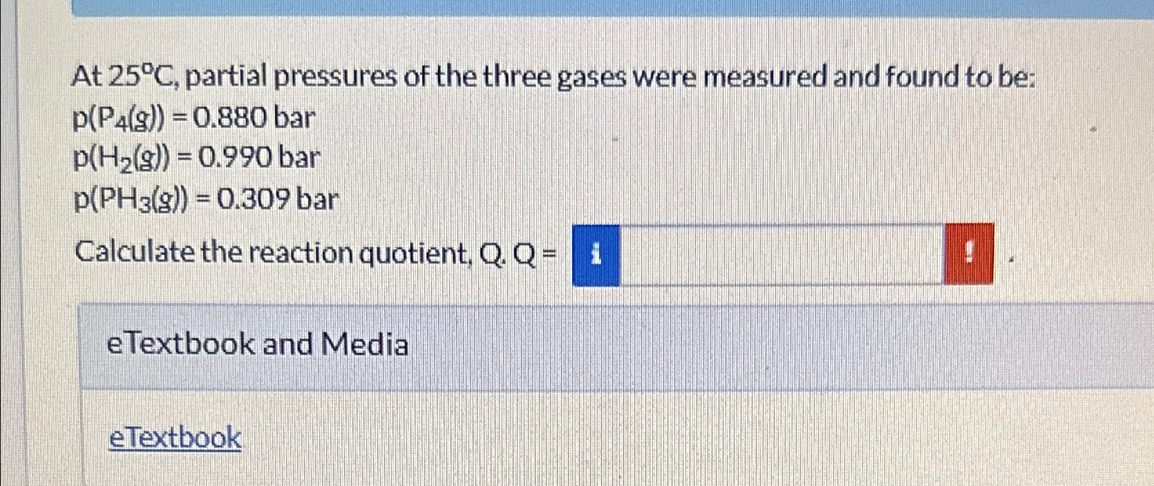 Solved At 25°C, ﻿partial pressures of the three gases were | Chegg.com