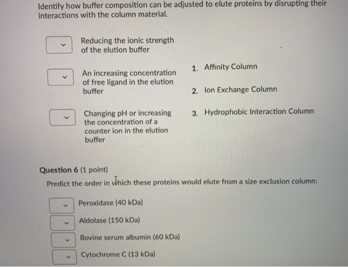 Solved Identify how buffer composition can be adjusted to | Chegg.com