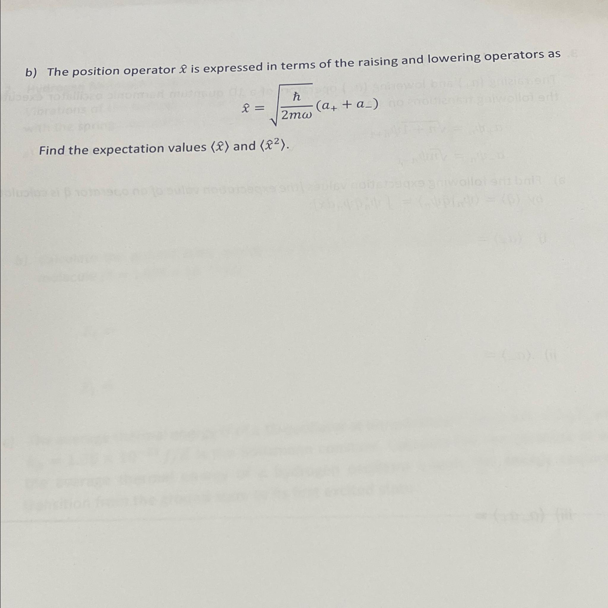 Solved Raising and Lowering OperatorsThe raising (a+)and | Chegg.com